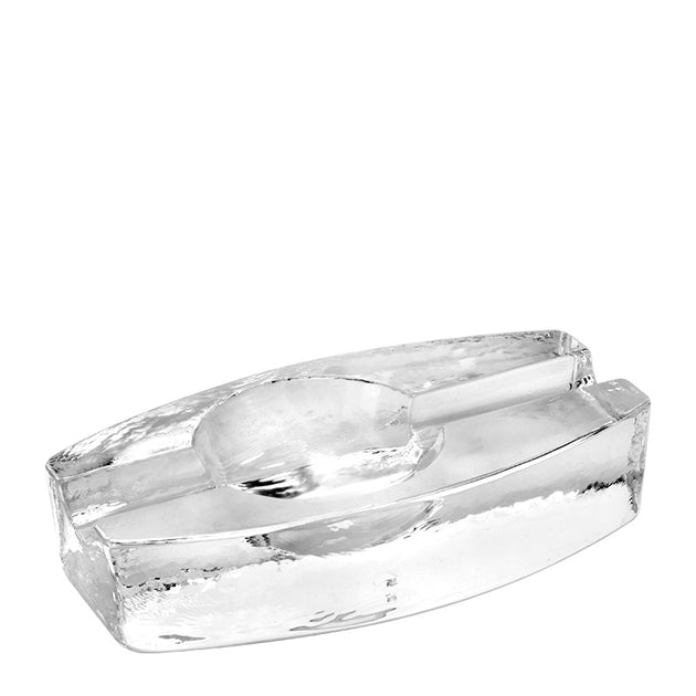HORECANO Alira glass cigar ashtray 17x9cm