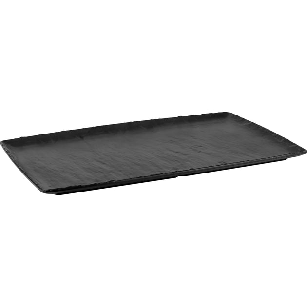 Rectangular platter "Polaris" black GN 1/1 – HORECANO