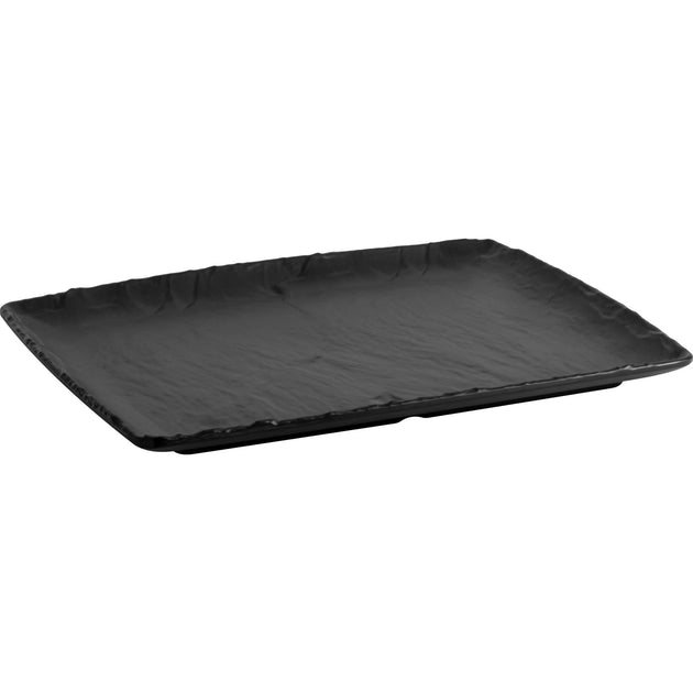 Rectangular platter "Polaris" black GN 1/3 – HORECANO
