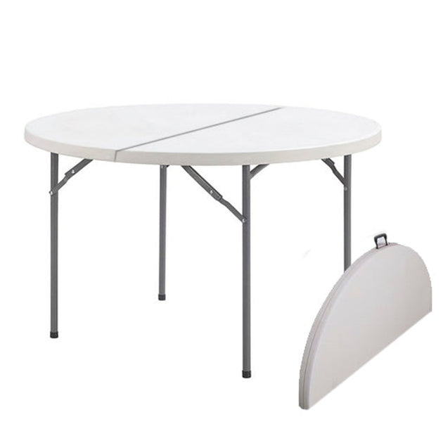 Round folding catering table 180x74cm – HORECANO