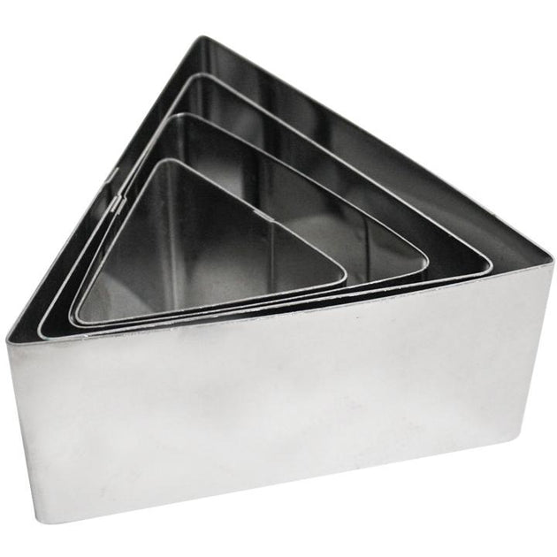 Set four triangle stainless steel cooking molds – HORECANO