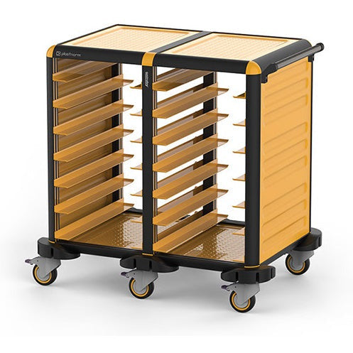 Trolley with 2x7 shelves for GN1/1 tray – HORECANO
