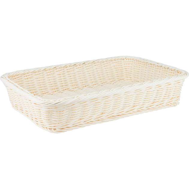 Rectangular waterproof bread basket natural 37cm – HORECANO