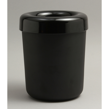 Round table bin black 13cm – HORECANO