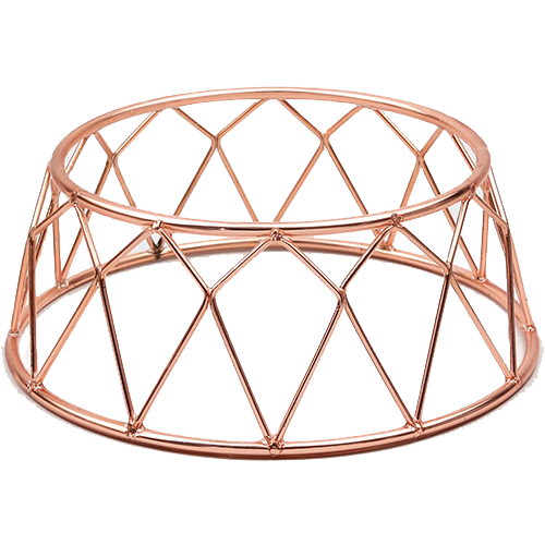 3D non slip display stand red copper 10cm – HORECANO