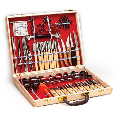80 pcs culinary carving set for fruit and vegetables – HORECANO